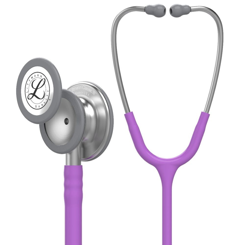 #5832 3M™ Littmann® Classic III™ Monitoring Stethoscope, Lavender Tube ...
